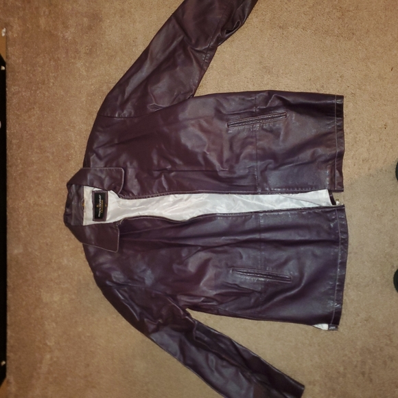 Stacy Adams | Jackets & Coats | Stacy Adams Leather Jacket | Poshmark